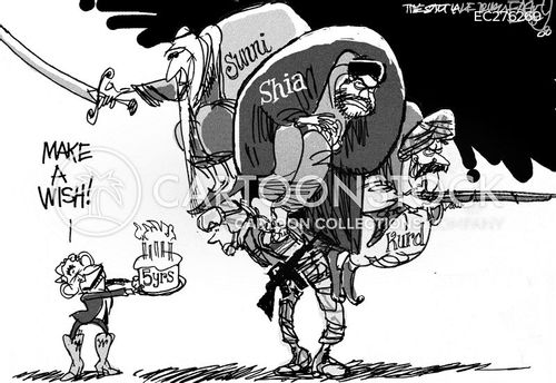 Five Years In Iraq Cartoons and Comics - funny pictures from CartoonStock