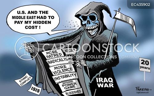 War Impact Cartoons and Comics - funny pictures from CartoonStock