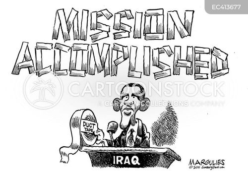 Iraq Mission Cartoons and Comics - funny pictures from CartoonStock