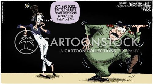 Sentry Box Cartoons and Comics - funny pictures from CartoonStock