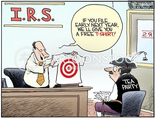 Tax Benefit Package Cartoons and Comics - funny pictures from CartoonStock