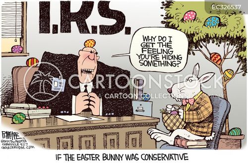 Tax Bunny Cartoons and Comics - funny pictures from CartoonStock