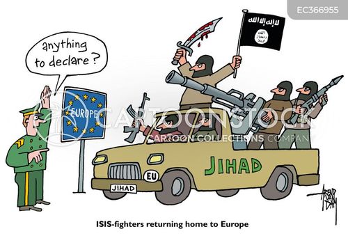Isis-fighters Cartoons and Comics - funny pictures from CartoonStock
