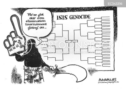 Isis Genocide Cartoons and Comics - funny pictures from CartoonStock