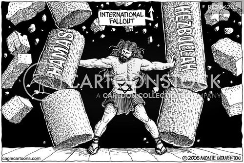 Toppling Cartoons and Comics - funny pictures from CartoonStock