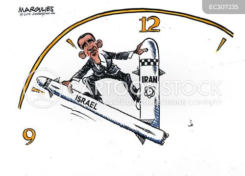 Israel Iran Cartoons and Comics - funny pictures from CartoonStock