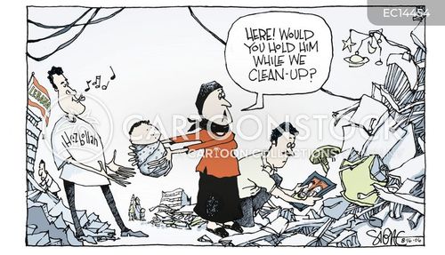 Aftermath Of A Conflict Cartoons and Comics - funny pictures from ...