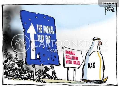 Israel-uae Relations Cartoons and Comics - funny pictures from CartoonStock