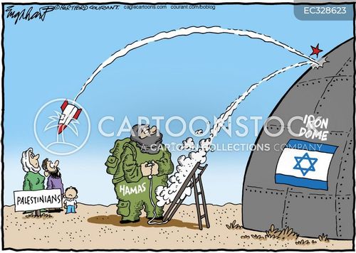 Iron Dome Cartoons and Comics - funny pictures from CartoonStock