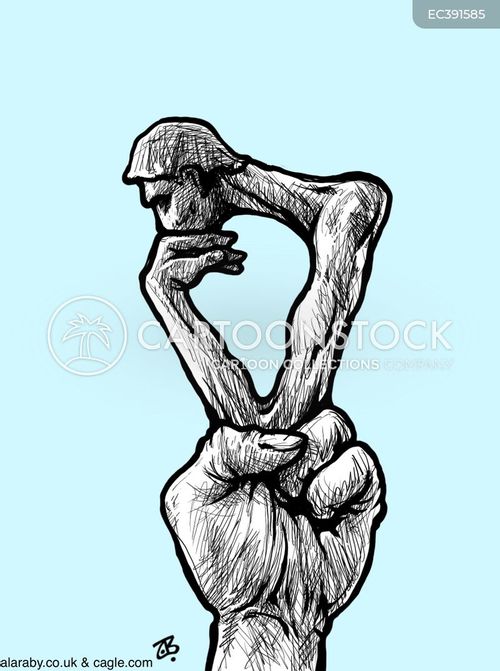 The Thinker Statue Cartoons and Comics - funny pictures from CartoonStock