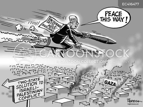 Illegal Settlement Cartoons and Comics - funny pictures from CartoonStock