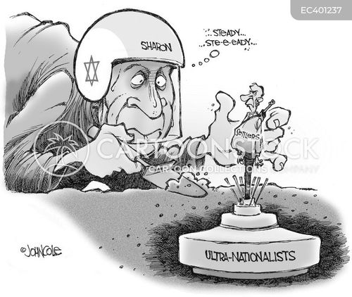 Landmine Cartoons and Comics - funny pictures from CartoonStock