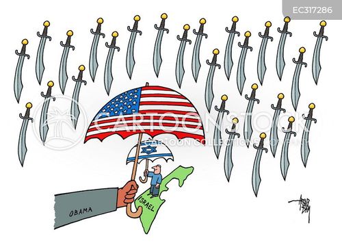 Us Protection Cartoons and Comics - funny pictures from CartoonStock