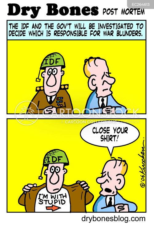 Idf Cartoons and Comics - funny pictures from CartoonStock