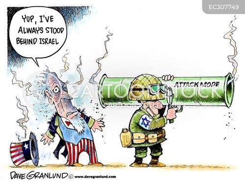Israel-us Cartoons and Comics - funny pictures from CartoonStock