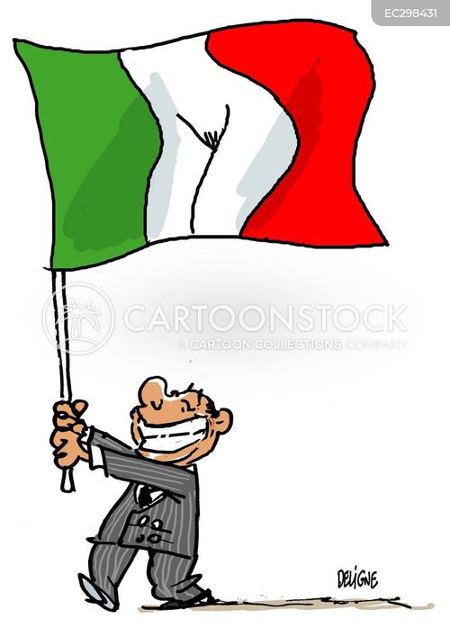 Italian Flag Cartoons and Comics - funny pictures from CartoonStock