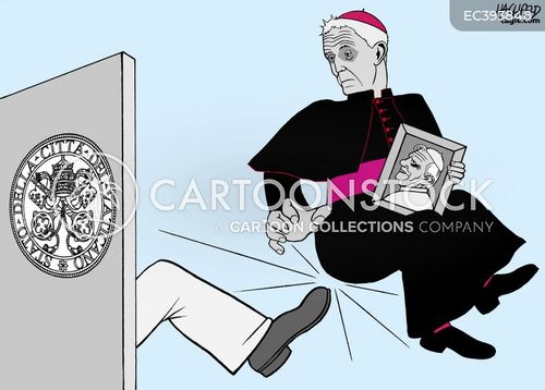 Papal Schemer Cartoons and Comics - funny pictures from CartoonStock