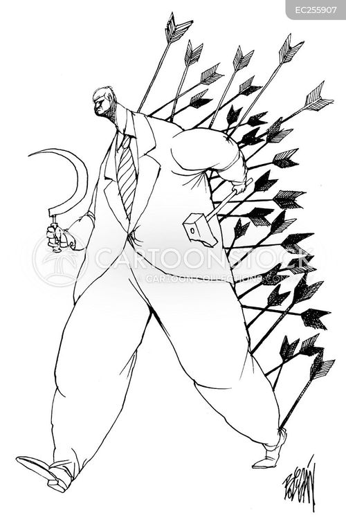 Hammer And Sickle Cartoons and Comics - funny pictures from CartoonStock