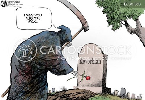 Death With Dignity Cartoons and Comics - funny pictures from CartoonStock