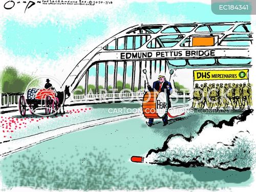 Selma Freedom March Cartoons and Comics - funny pictures from CartoonStock
