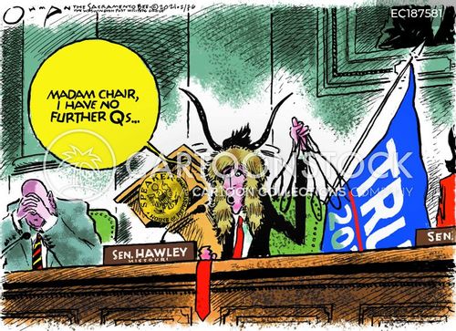 Joshua David Hawley Cartoons and Comics - funny pictures from CartoonStock