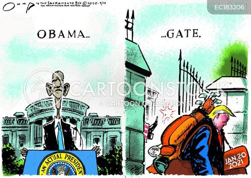 Obamagate Cartoons and Comics - funny pictures from CartoonStock