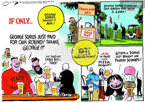 Soros Cartoons and Comics - funny pictures from CartoonStock