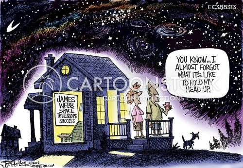 Space Telescope Cartoons and Comics - funny pictures from CartoonStock