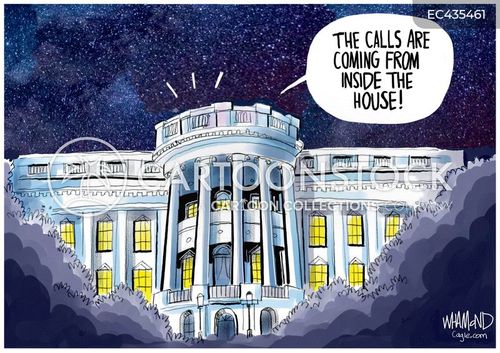 Presidential Hotline Cartoons and Comics - funny pictures from CartoonStock