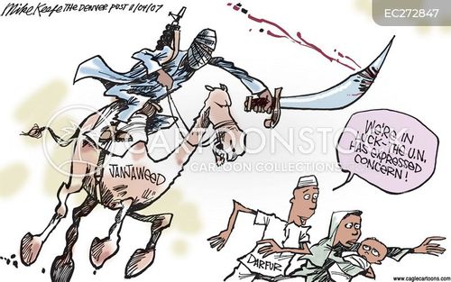 Janjaweed Cartoons and Comics - funny pictures from CartoonStock