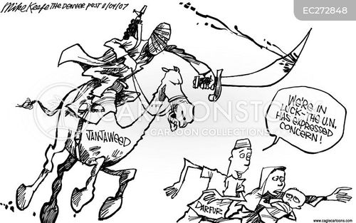 Janjaweed Cartoons and Comics - funny pictures from CartoonStock