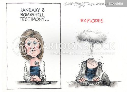 January 6 Testimony Cartoons and Comics - funny pictures from CartoonStock