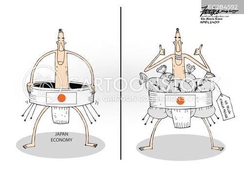Bank Of Japan Cartoons and Comics - funny pictures from CartoonStock