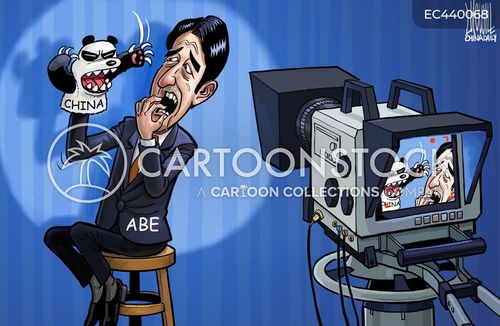 Threats By China Cartoons and Comics - funny pictures from CartoonStock