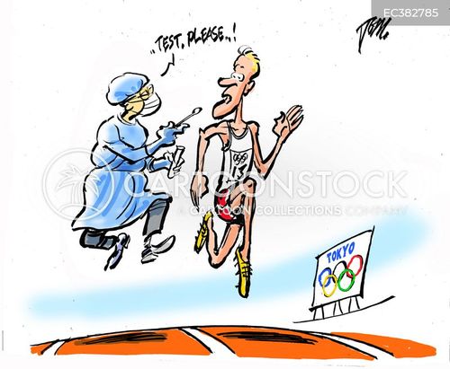 Olympic Games 2021 Cartoons and Comics - funny pictures from CartoonStock
