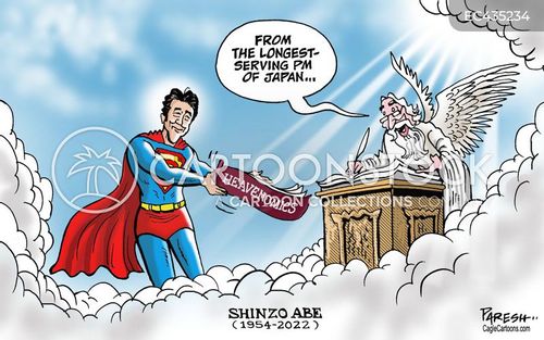 Japan Pm Cartoons and Comics - funny pictures from CartoonStock