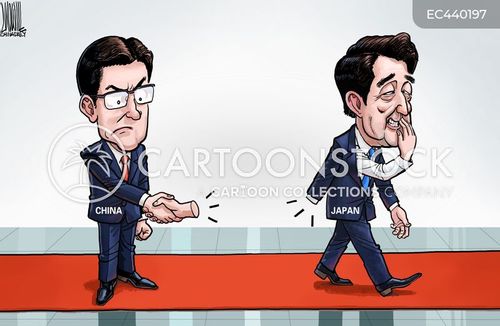 Island Of Japan Cartoons and Comics - funny pictures from CartoonStock