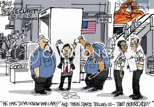 Tsa Screening Cartoons and Comics - funny pictures from CartoonStock