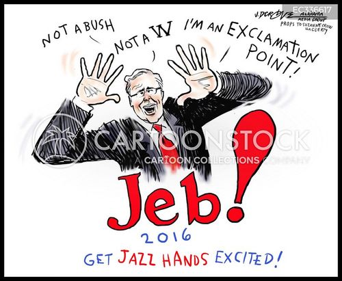 Jeb Bush Memes Cartoons and Comics - funny pictures from CartoonStock