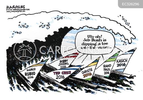 Jeb Bush 2020 Cartoons and Comics - funny pictures from CartoonStock
