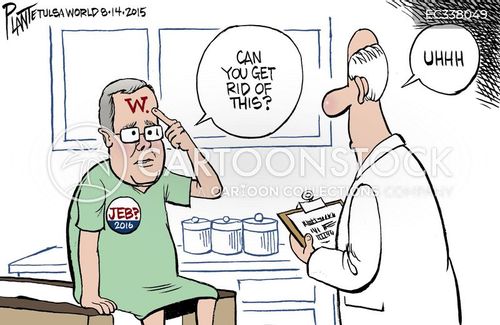 Doctor Bush Cartoons and Comics - funny pictures from CartoonStock