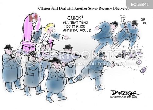 Server Controversy Cartoons and Comics - funny pictures from CartoonStock