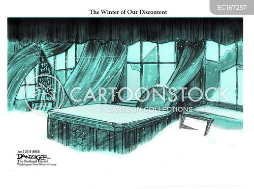 Winter Of Discontent Cartoons and Comics - funny pictures from CartoonStock