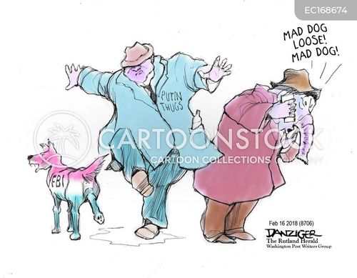 Mad Dog Cartoons and Comics - funny pictures from CartoonStock