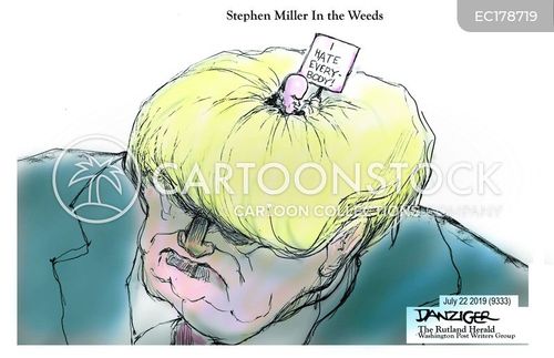Stephen Miller Cartoons and Comics - funny pictures from CartoonStock