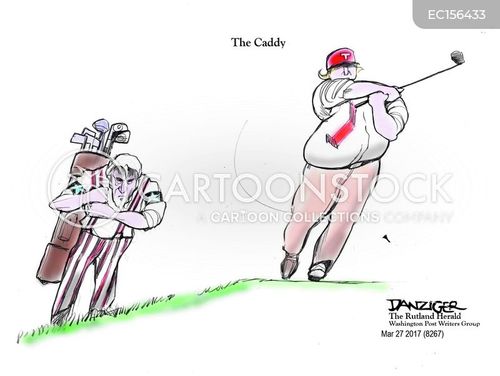 Trump-golf Cartoons and Comics - funny pictures from CartoonStock