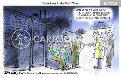 Agricultural Imports Cartoons and Comics - funny pictures from CartoonStock