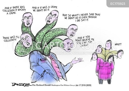 Proof Of Collusion Cartoons and Comics - funny pictures from CartoonStock