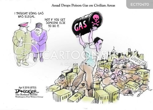 Nerve Agent Attack Cartoons and Comics - funny pictures from CartoonStock