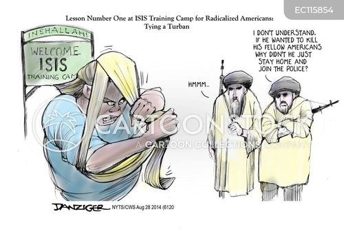 Isis-trained Cartoons and Comics - funny pictures from CartoonStock